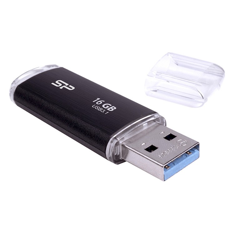 Silicon Power USB 3.1V 16GB BLACK-FLASH B02 - e-gem.gr